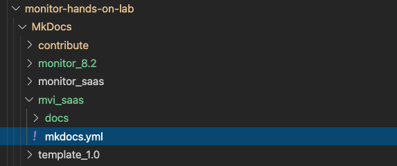 Create new lab - My Docs